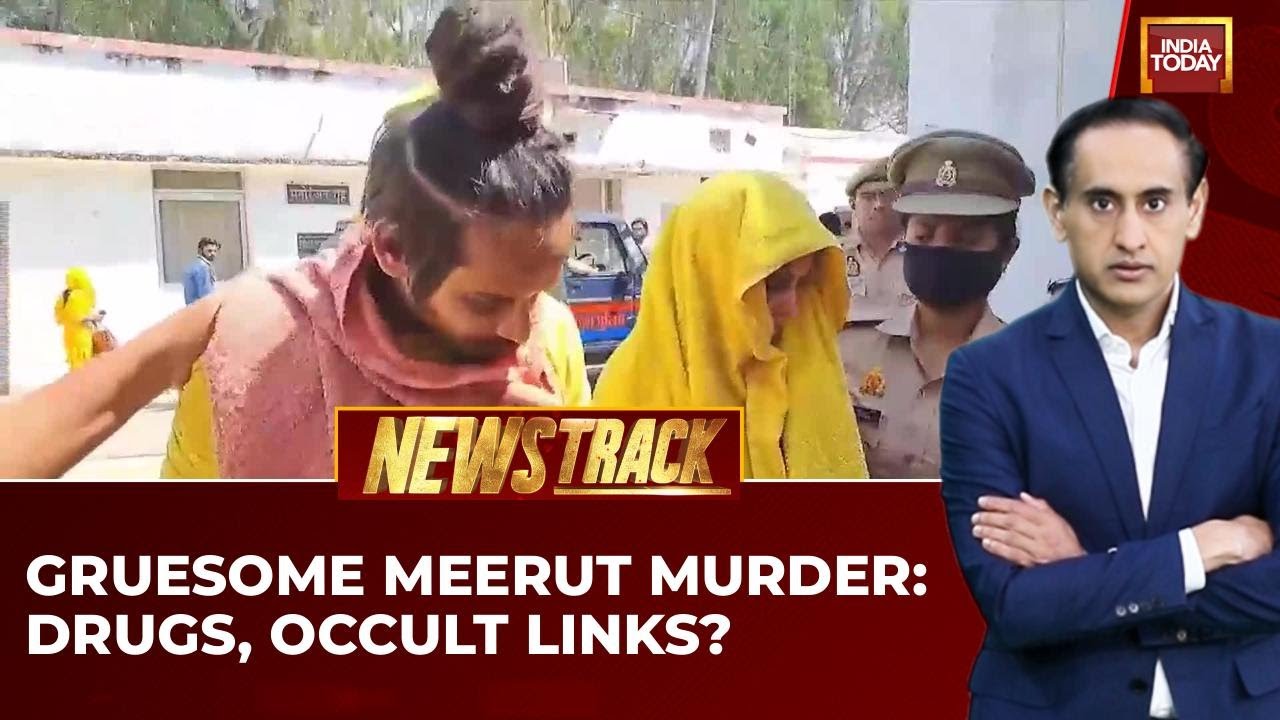 Meerut Murder: Wife and Lover Kill, Chop Husband | NewsTrack with Rahul ...