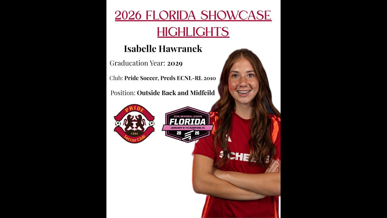 2026 Florida Showcase Highlights - Guest Playing 2009 ECNL-RL - YouTube