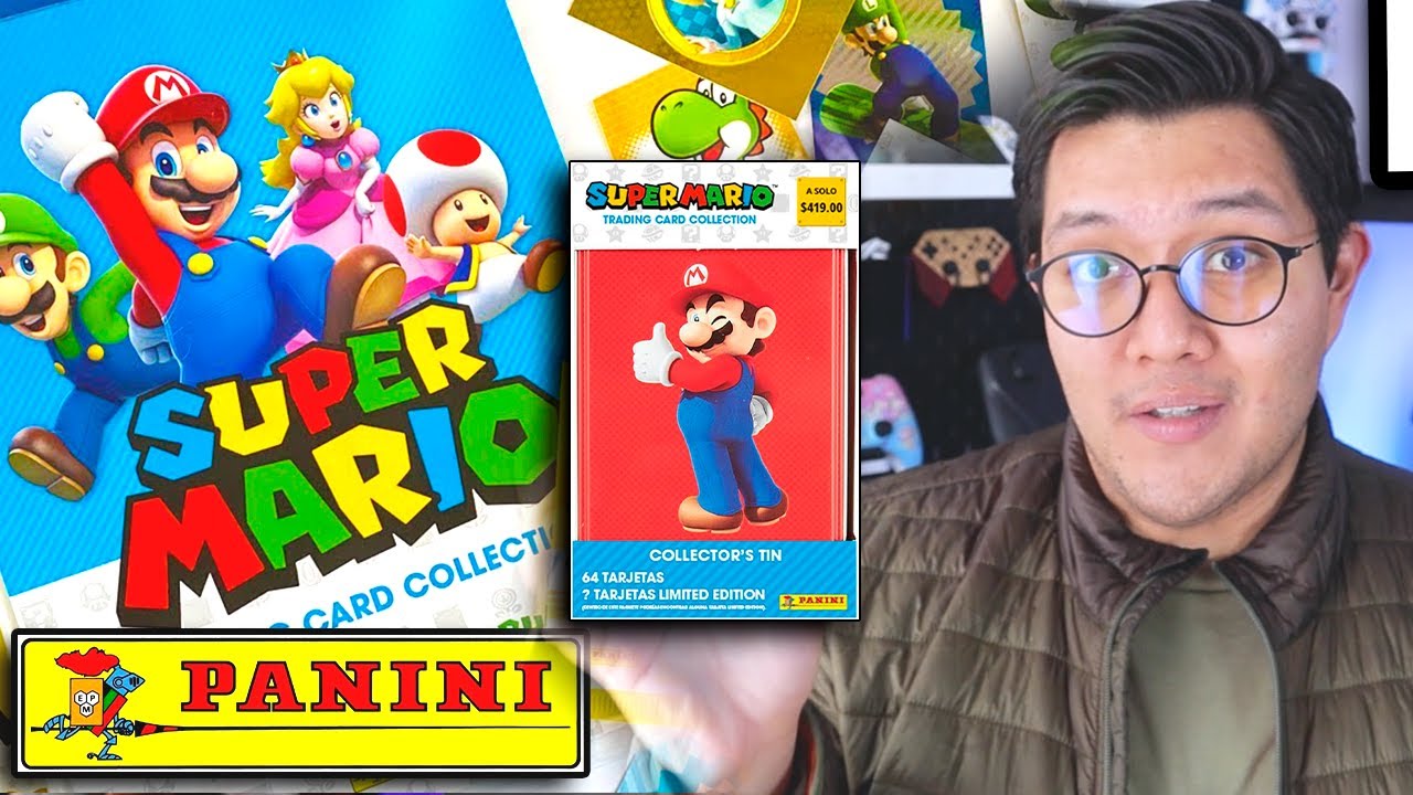 Las NUEVAS CARTAS de SUPER MARIO BROS de PANINI - YouTube