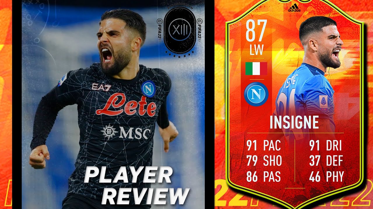 ENAMORADO DE ESTA CARTA!! | LORENZO INSIGNE NUMBERSUP 87 REVIEW | FIFA ...