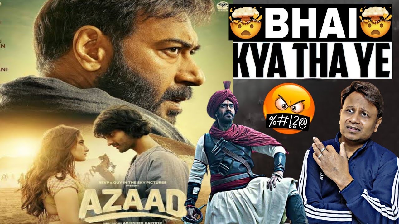 Azad Trailer Review l azad trailer | Ajay Devgn | filmy nukkad - YouTube