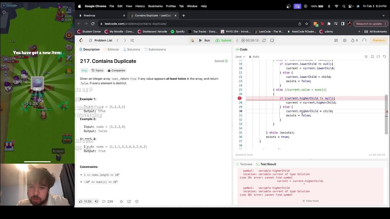 Grinding NeetCode Problems!! Coding in java - YouTube