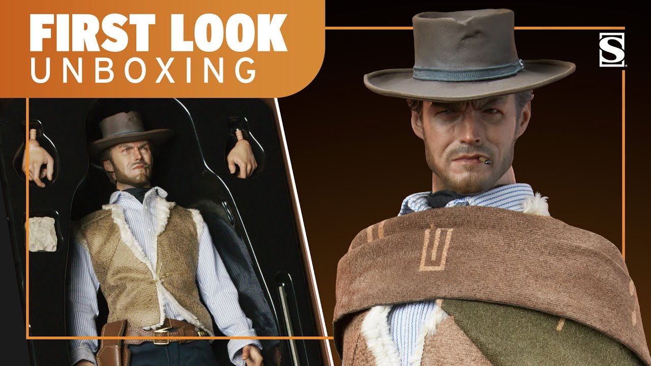 The Man with No Name 'Blondie' Clint Eastwood Figure Unboxing | First ...