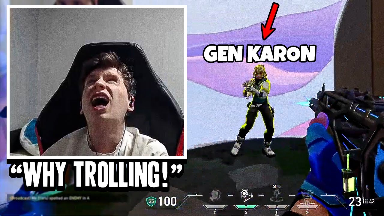 PRX SOMETHING GOT CAUGHT AGAINST GEN KARON IN ONE TEAM WITH GEN FOXY9 ...