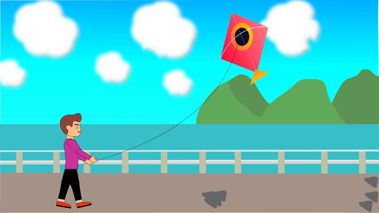 Kite Animation - YouTube