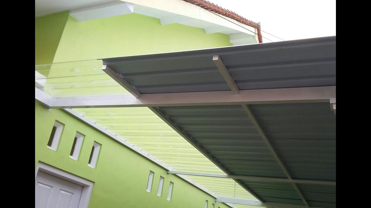 Kanopi PVC Alderon - Atap gelombang pvc alderon - YouTube