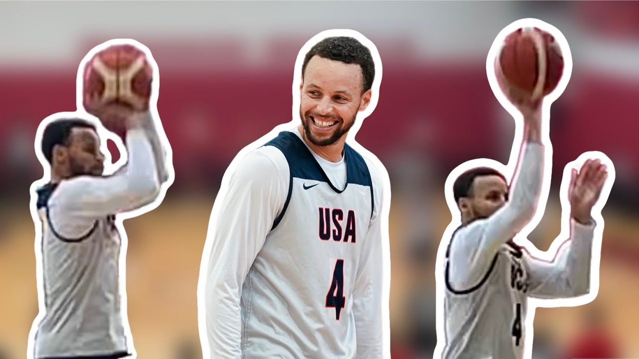 Stephen Curry 3-Pointers And Floaters Workout At Team USA Training Camp ...