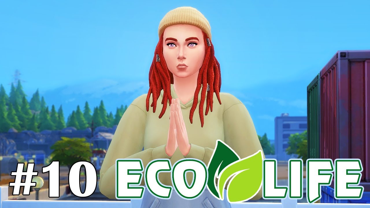 Опасная женщина и сверчки - The Sims 4 - Eco Life #10 - YouTube