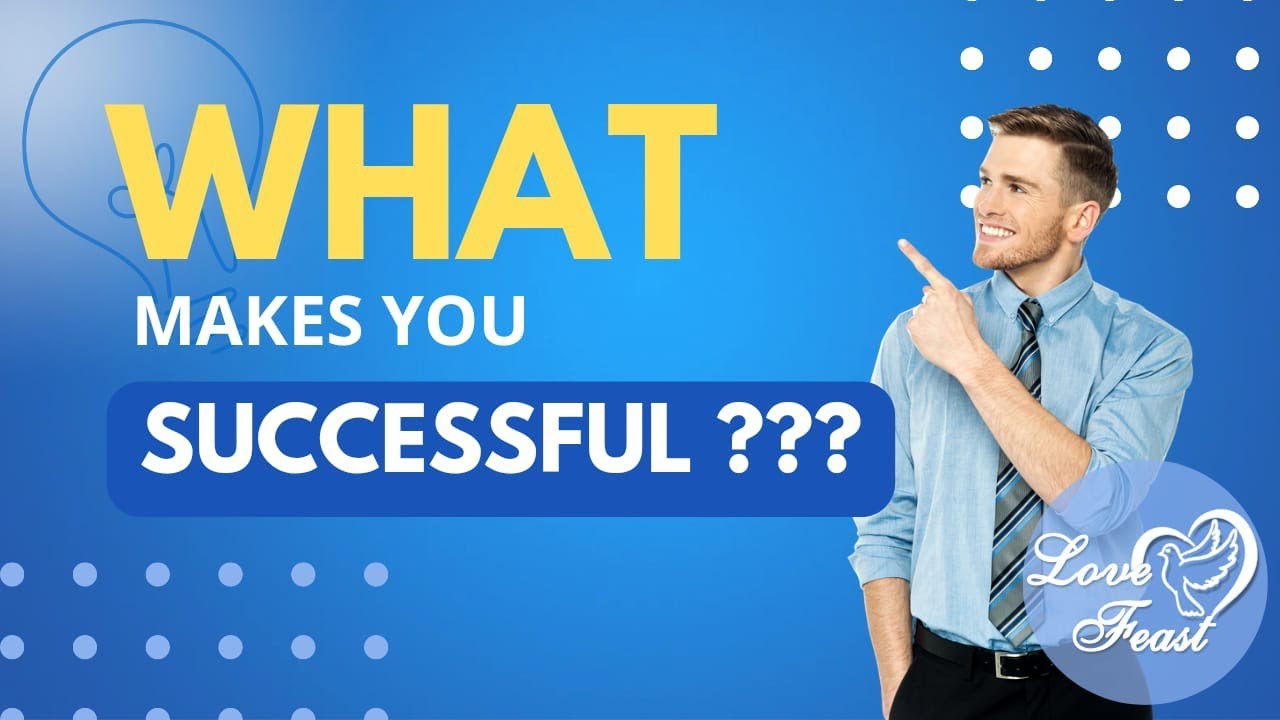 WHAT MAKES YOU SUCCESSFUL? || SHIJIN RAJU || Love Feast English Service ...