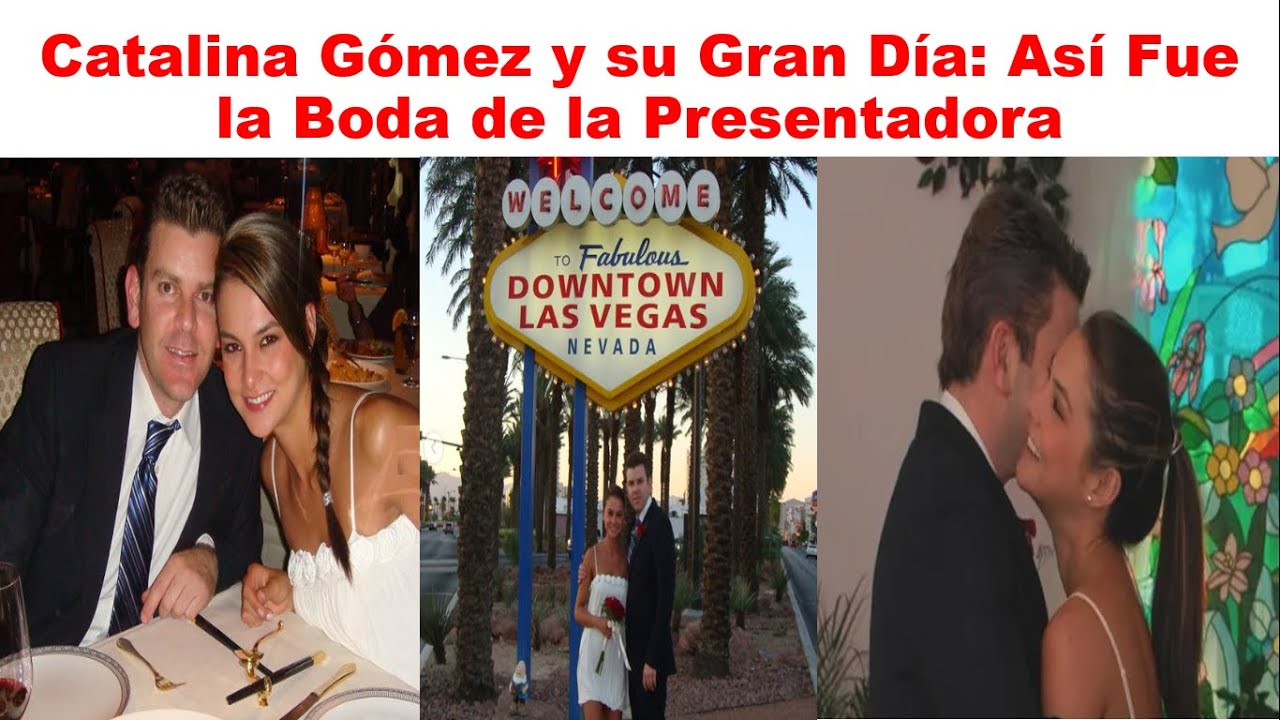 Catalina Gómez y su Gran Día Así Fue la Boda de la Presentadora - YouTube