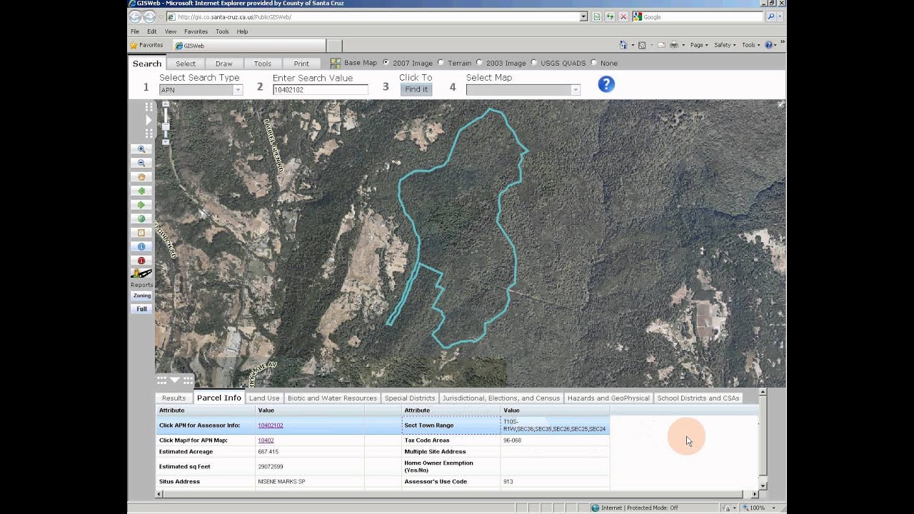 5. GIS Web Results, Reports & Printing - YouTube