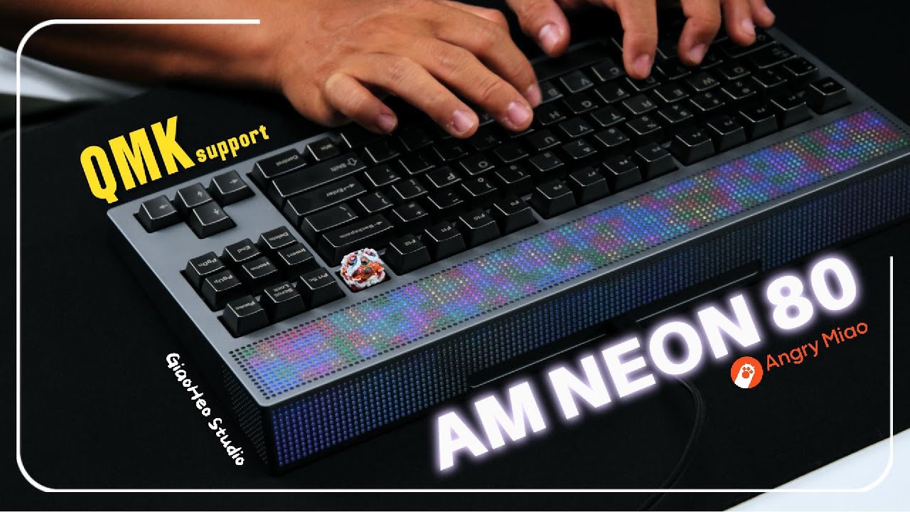 Angry Miao Neon 80 | Chiếc bàn phím nhiều LEDS nhất | Back To The 80's ...
