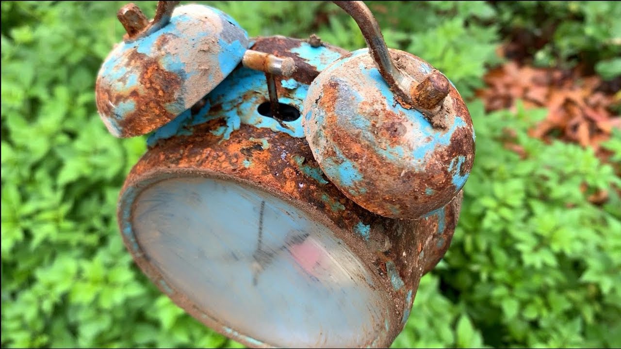 Restoration Old Alarm Clock | Reuse antique Watch | Restore help Clock ...