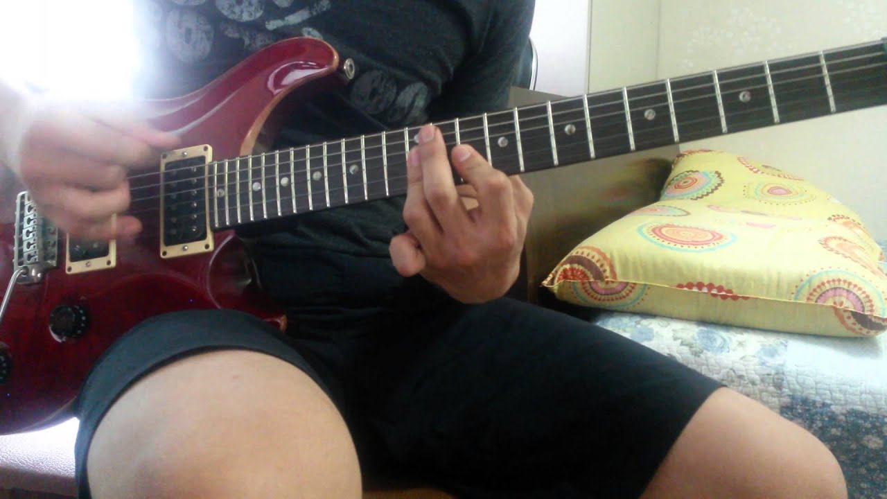 l`arc en ciel - heaven's drive guitar cover(solo) - YouTube