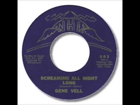 Gene Vell - Screaming All Night Long 1963 - YouTube