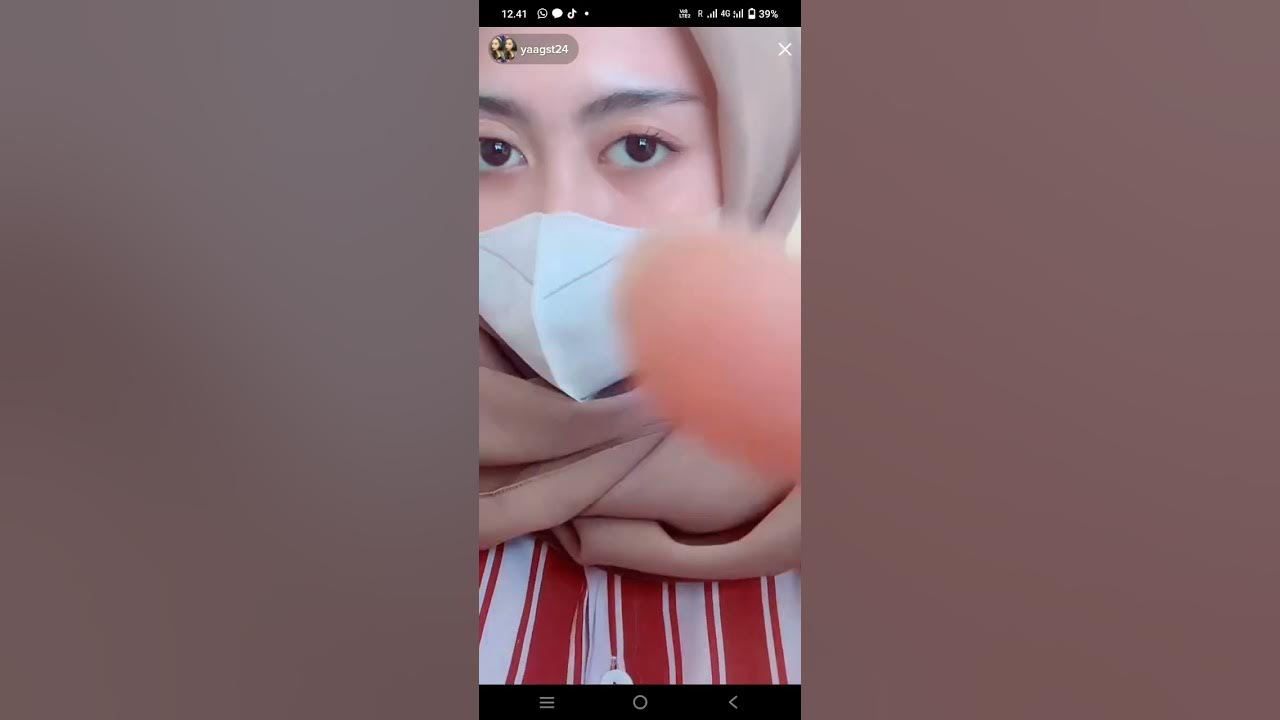 jilbab live tiktok bh kelihatan - YouTube
