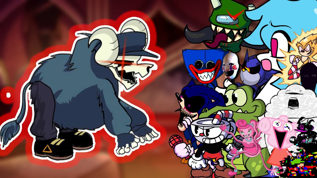 FNF Genocide(Vs Tabi Mammoth) But Different Characters Sing It🎵 ...