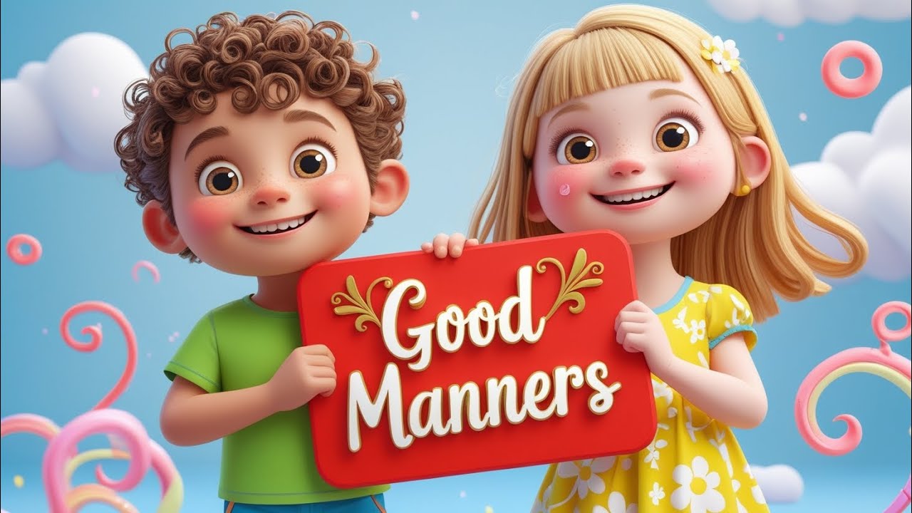 Good Manners Song for Kids | Teach Children Importance of Etiquette ...