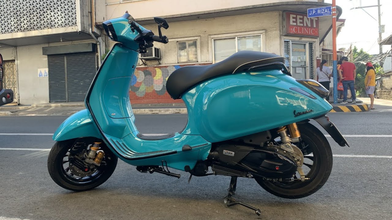 VESPA SPRINT BLUE AUDACE / MACKYS GOTO / EATS SERYE MARIKINA CITY / 2 ...