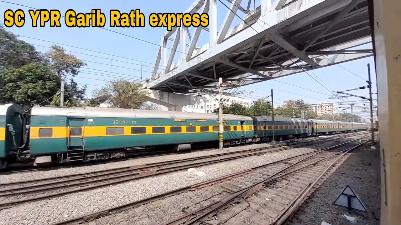 SC YPR Garib Rath Express | Secunderabd Mumbai Devgiri Express | Indian ...