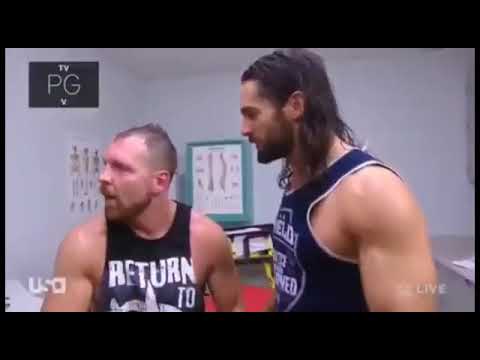 Dean Ambrose Backstage Raw 1-10-18 - YouTube