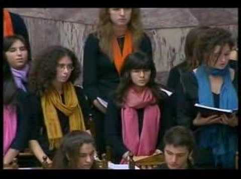 ΜΟΥΣΙΚΟ ΣΧΟΛΕΙΟ ΑΛΙΜΟΥ - Της δικαιοσύνης ήλιε - YouTube