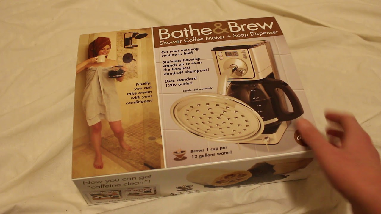 Bathe and Brew Prank gift box Review Amazon - YouTube