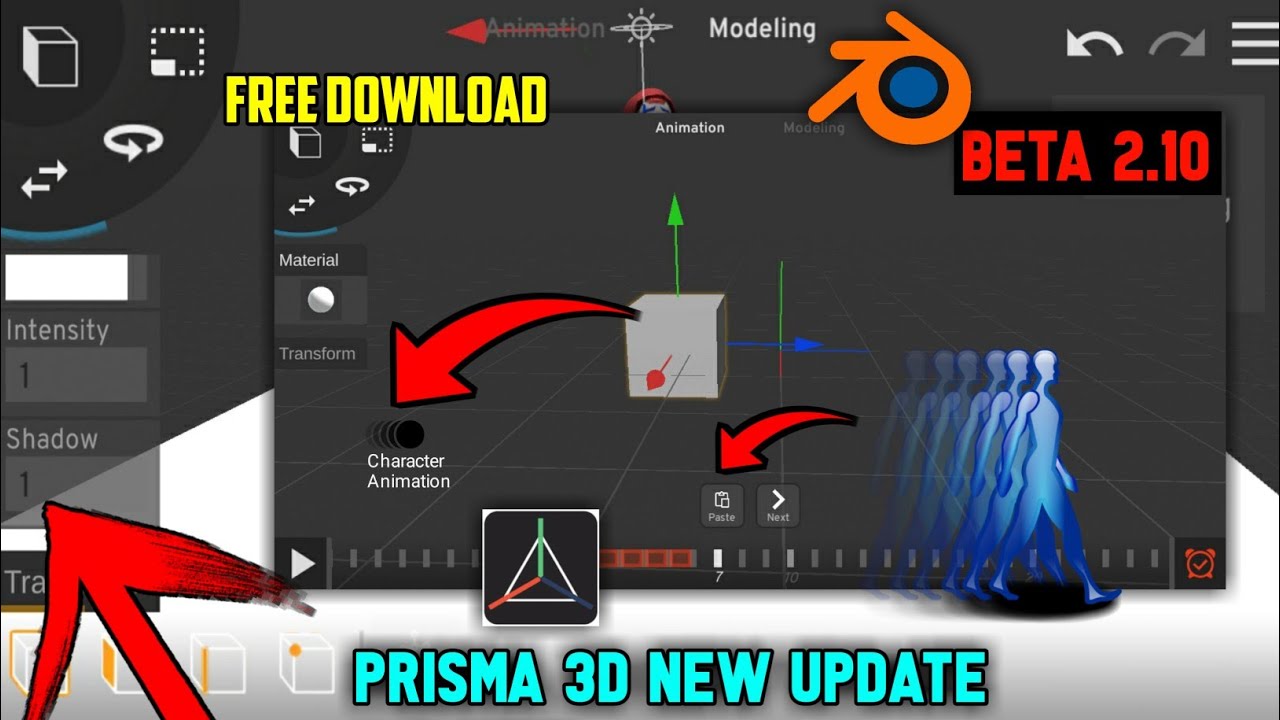 Prisma 3d Character Animation & Animation Copy / paste | Prisma 3d new ...