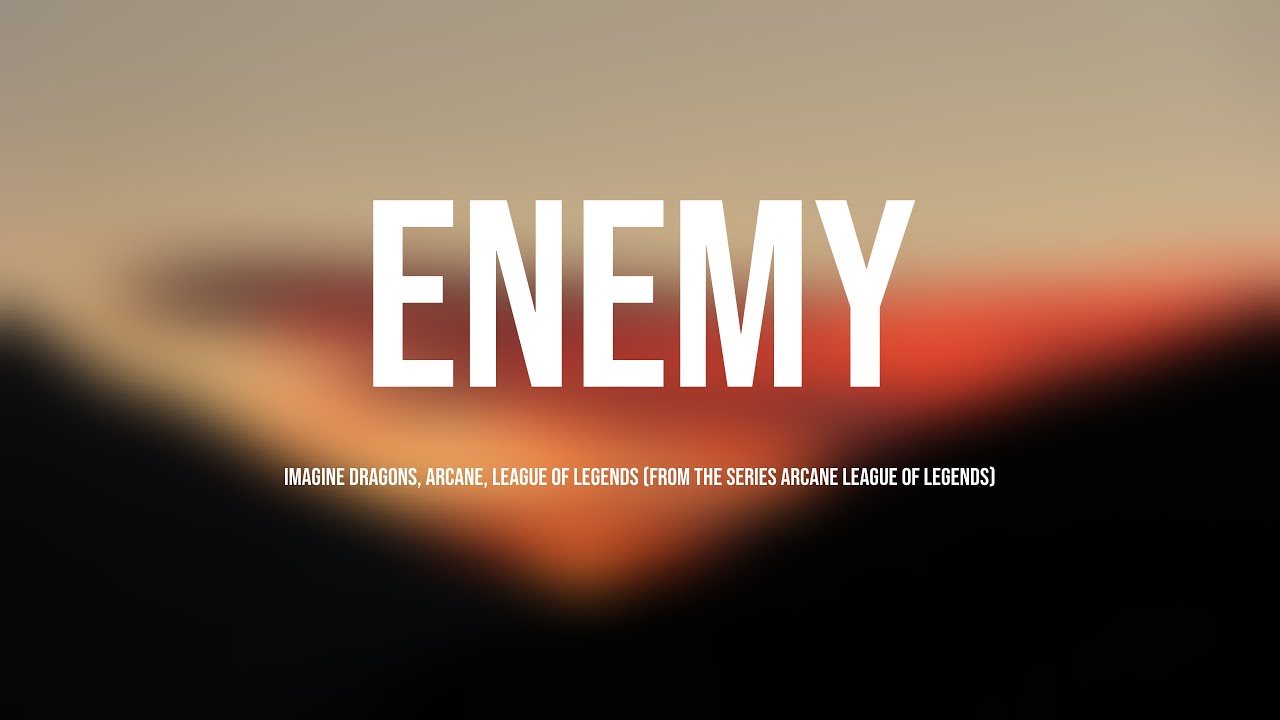 Enemy - Imagine Dragons, arcane, League Of Legends (from the series ...