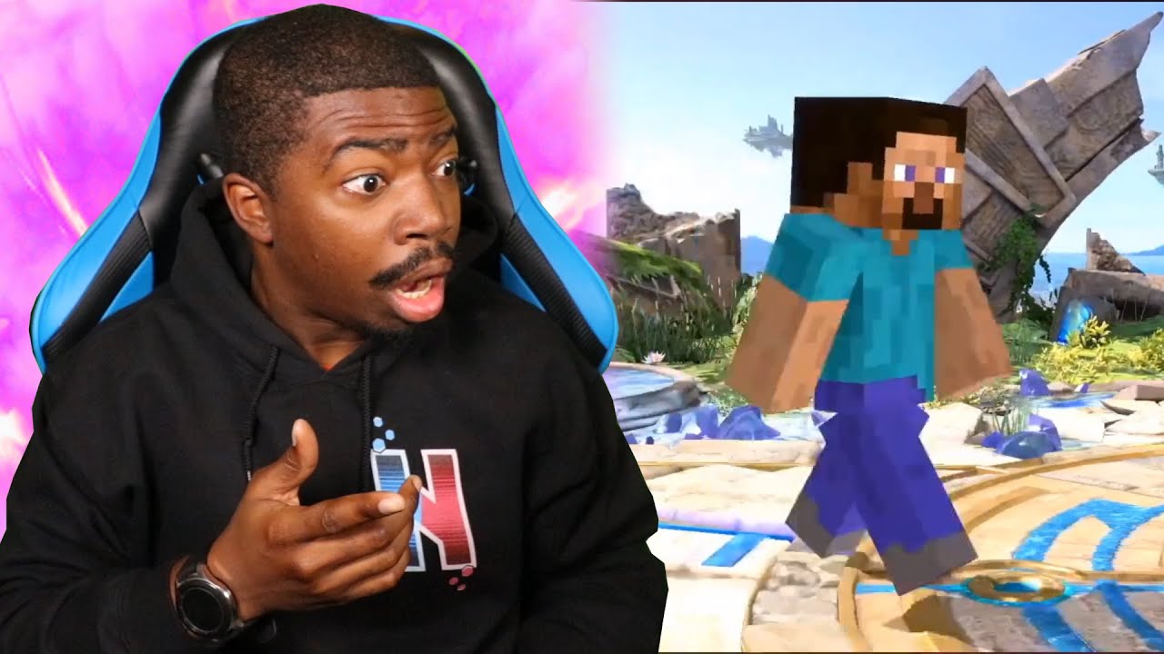 SAKURAI REALLY ADDED STEVE INTO SMASH ULTIMATE!!! Super Smash Bros ...
