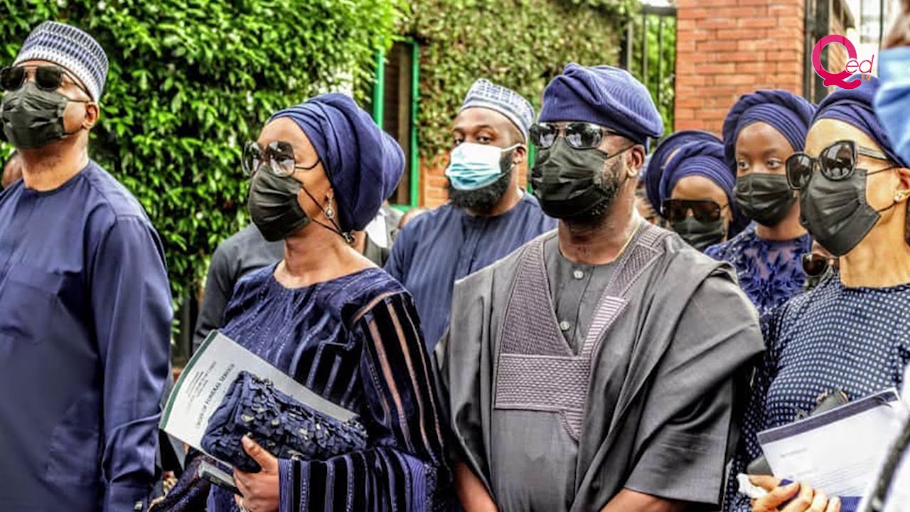 Saraki's brother in-law Dapo Ojora buried in Lagos - YouTube