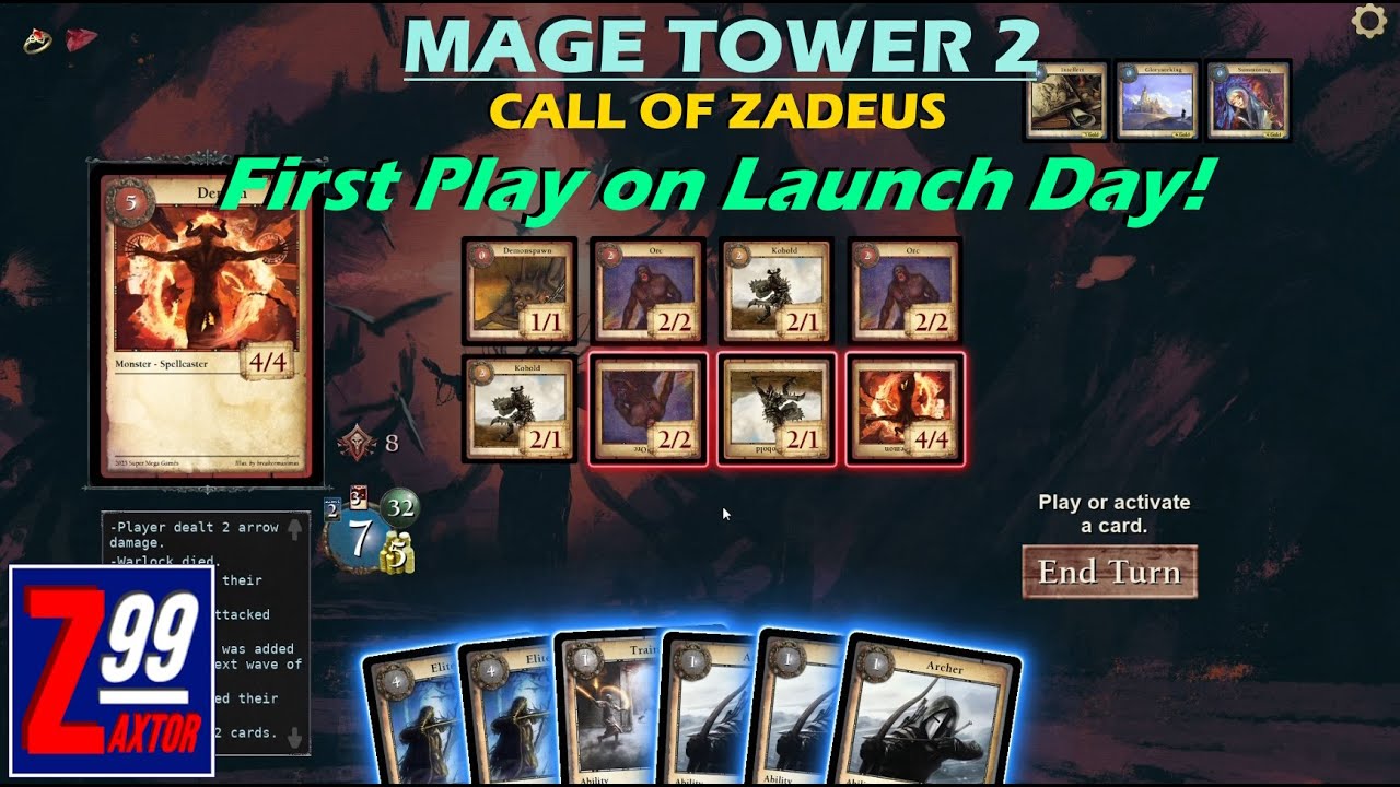 Mage Tower 2: Call of Zadeus - First Play on Launch Day! - A Fun ...