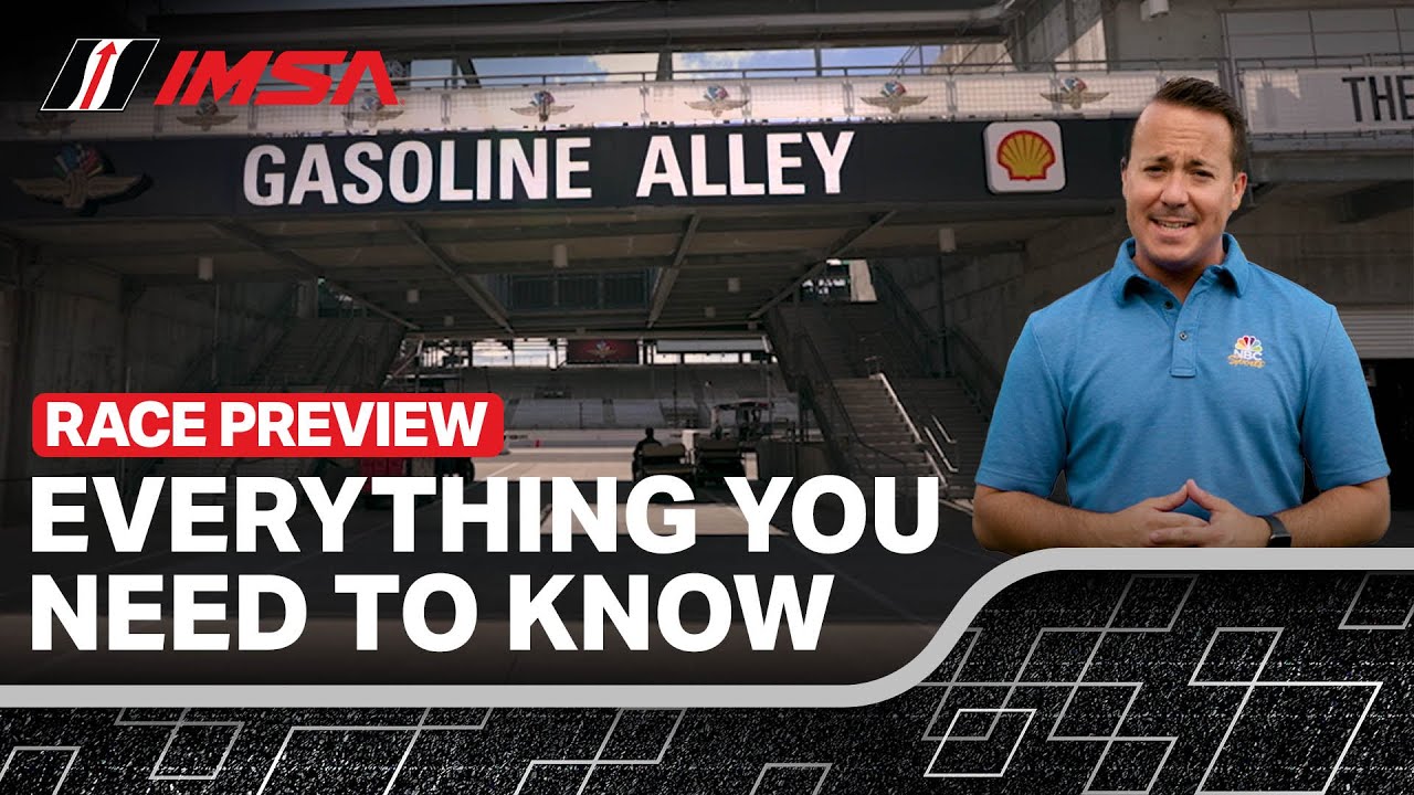 2024 IMSA Battle On The Bricks at INDY | Preview with Chris Wilner ...