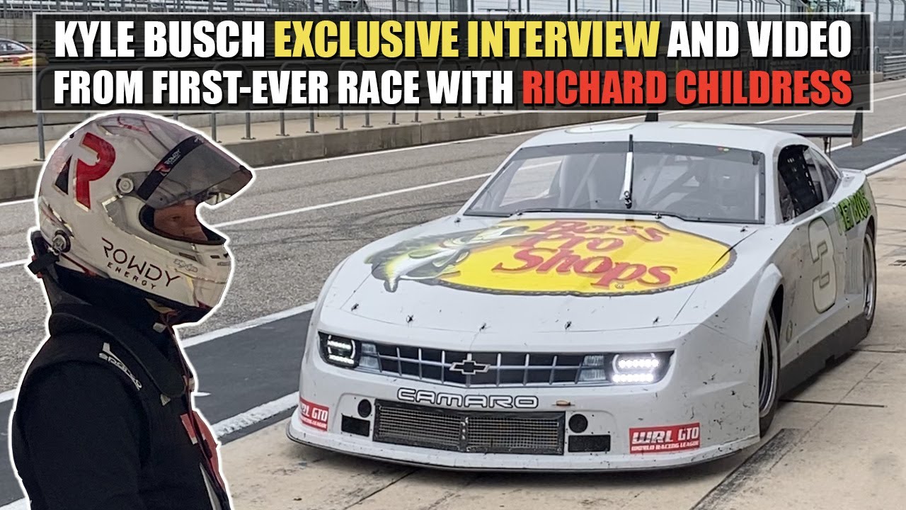 Kyle Busch Exclusive Interview and Video from First-Ever Race with ...