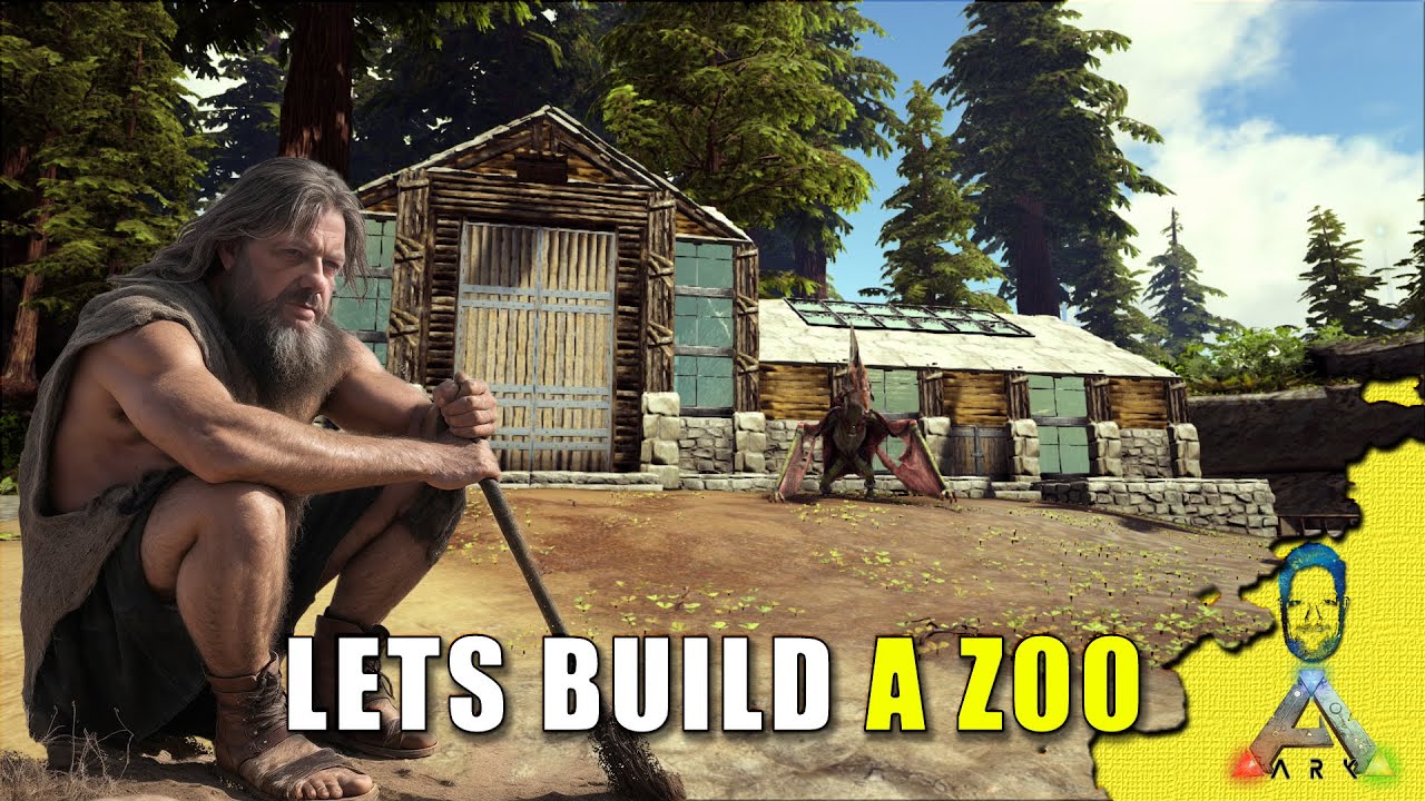 Ark Survival Evolved Let's Build a Zoo - Live Stream EP 101 - YouTube