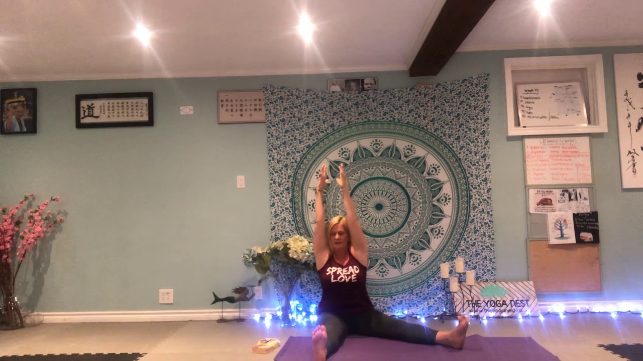 Thursday yoga class week 12 The Yoga Nest - YouTube