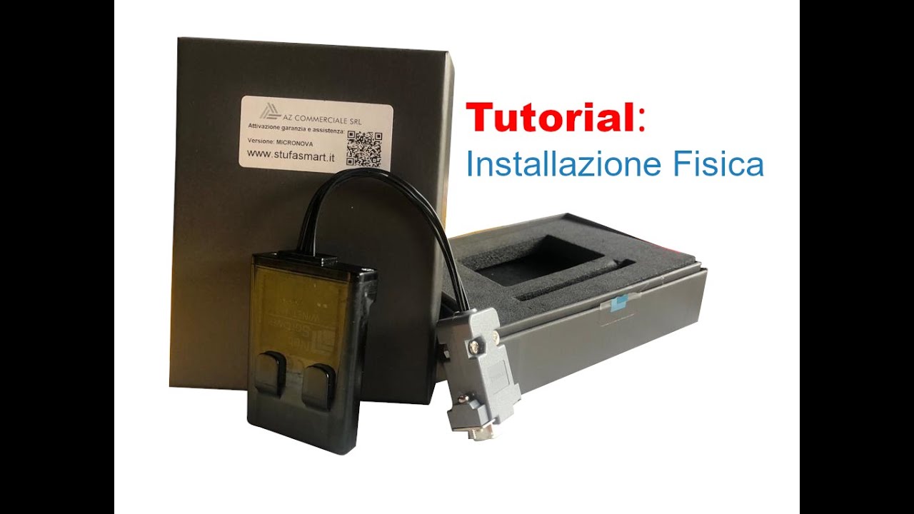 Video tutorial installazione WiNet controller per stufe a pellet - YouTube