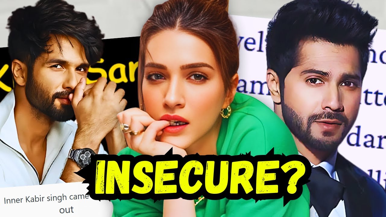 Shahid Kapoor being INSECURE of Kriti Sanon? | Kriti-Varun-Shahid heels ...