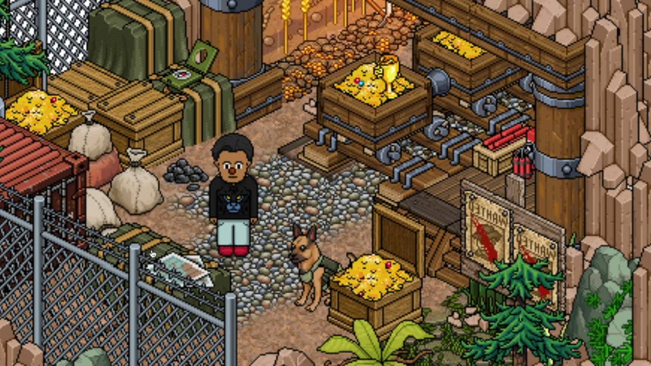 Gold Mountain - Habbo / HabboRetro - Goudmijn Berg - YouTube