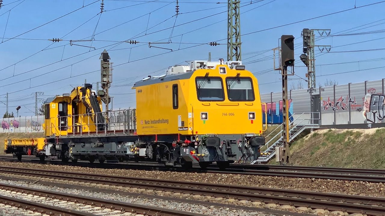 Gleisarbeitsfahrzeug BR 746, Class 66/77, TXL "Marco Polo" & mehr ...