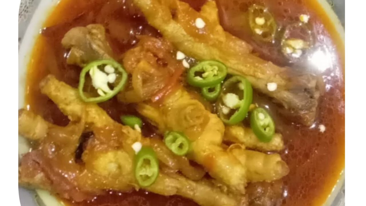 🐓chicken panja recipe|chicken feet|murge k panje Ka salan - YouTube