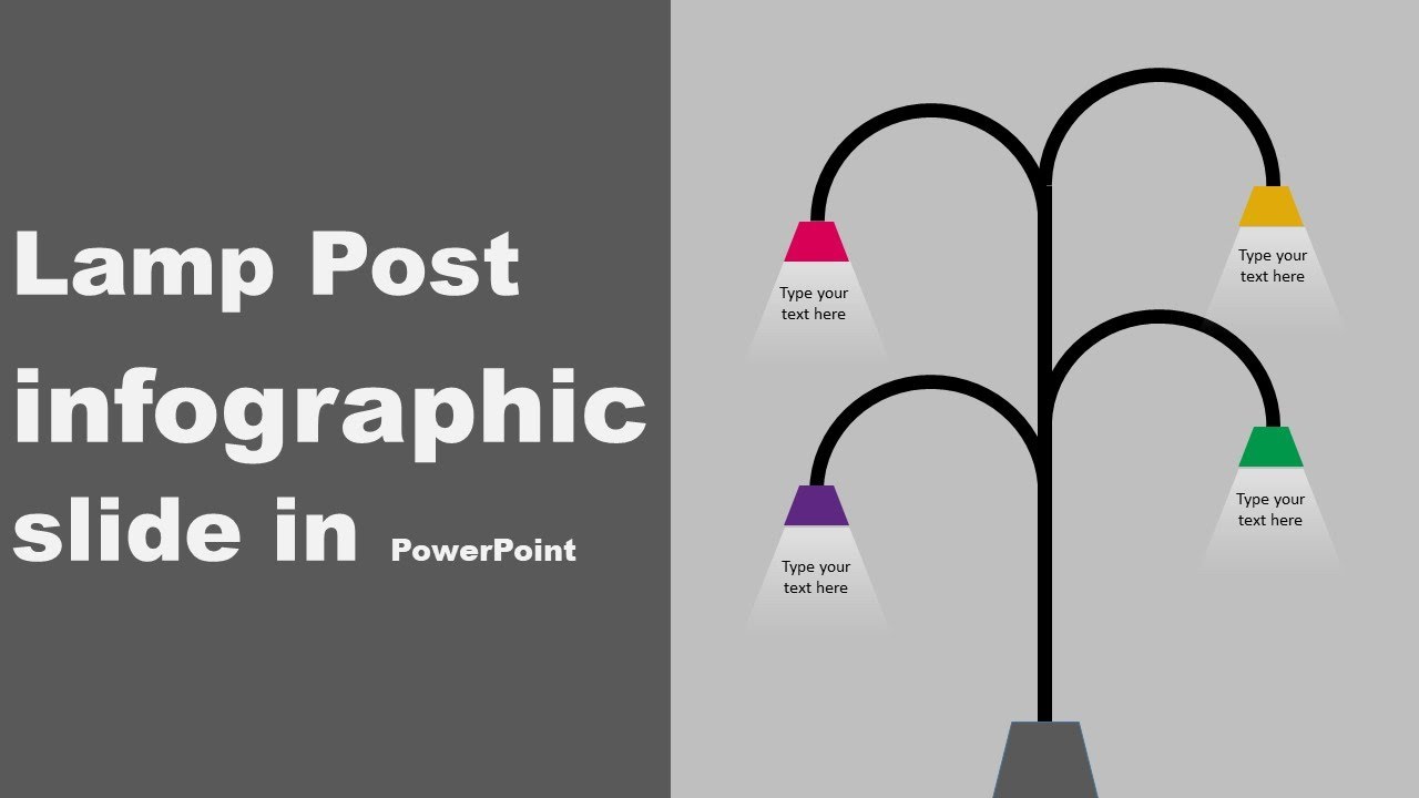 Lamp Post infographic slide in PowerPoint - YouTube