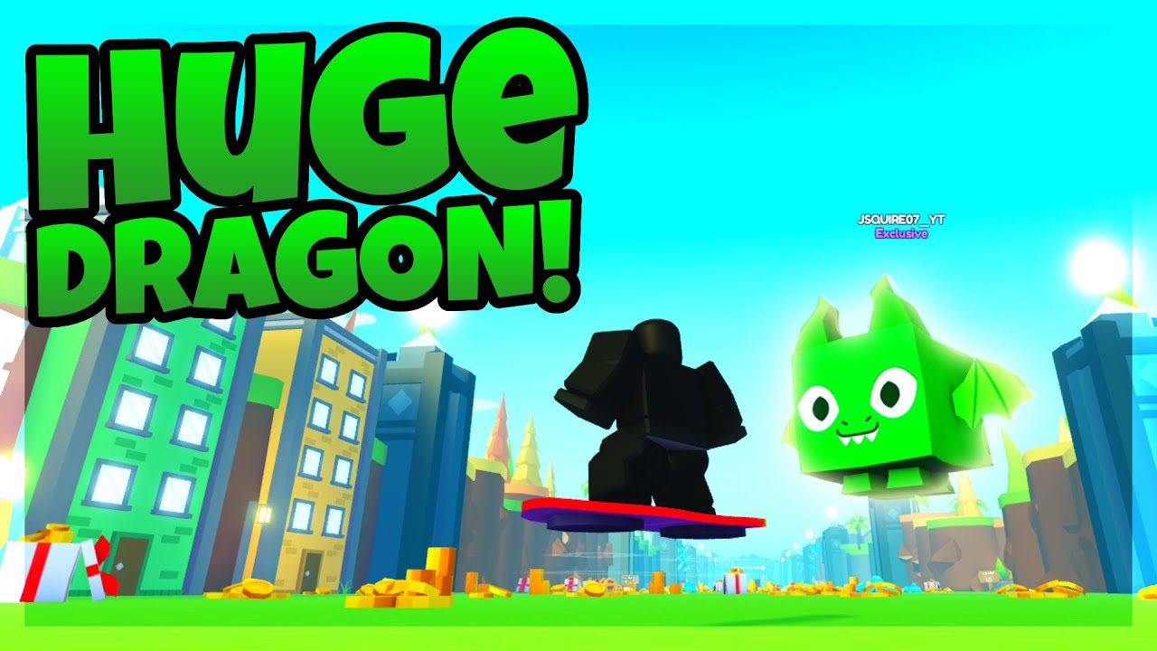 I GOT THE HUGE DRAGON! Pet Sim X - YouTube