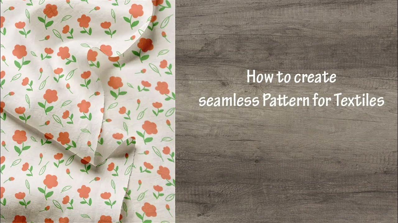 Surface pattern design tutorial | Seamless repeat pattern | Textile ...