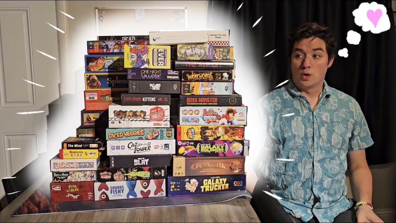 You should play some board games! - YouTube