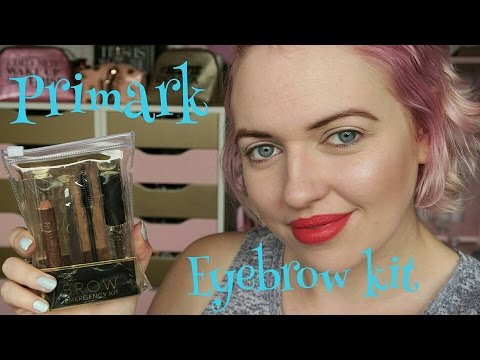 Primark eyebrow kit review first impressions | IdleGirl - YouTube