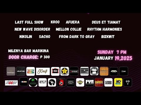 Afuera Live @ Milenya PH || 01-19-2025 - YouTube
