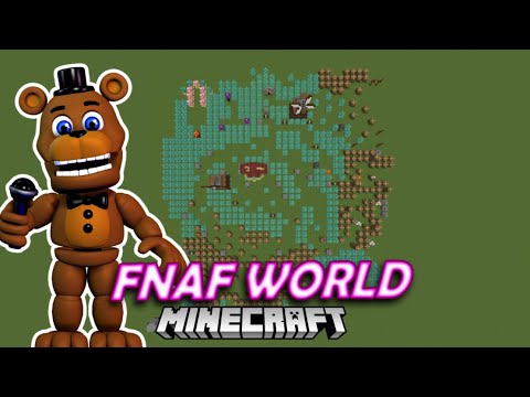 building FNAF WORLD in Minecraft - YouTube