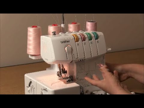 Serger thread break while sewing? A quick way to re-thread just one ...