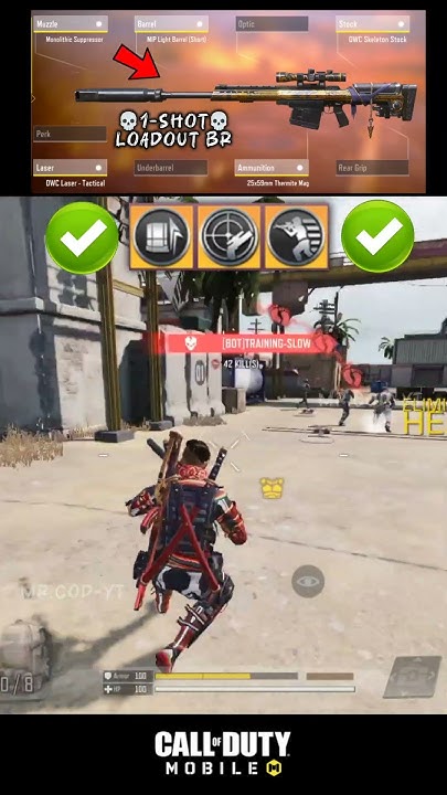 Pro Reytec Loadout in CODM BR 💯🔥Codmobile🤕CODM Pro Setting #shorts #codmbr #codm #ff #cod ...